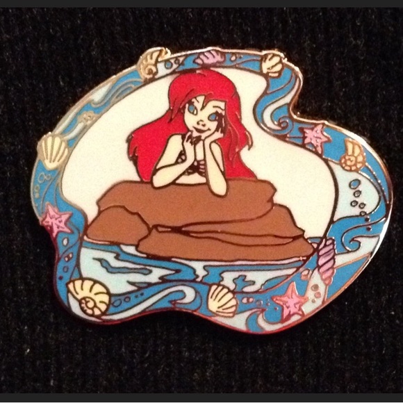 Disney | Jewelry | Disneys Ariel The Little Mermaid Pin | Poshmark